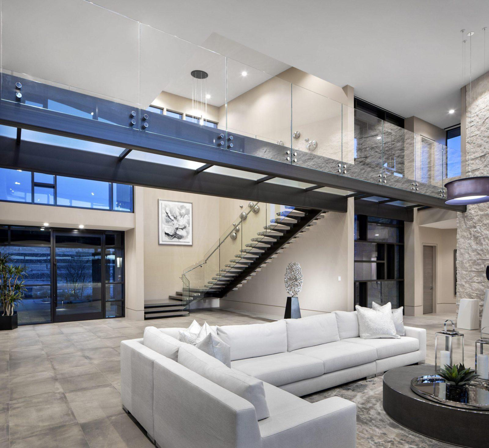 Glass Bridges and Catwalks in Luxury Home Interior Design | GFS