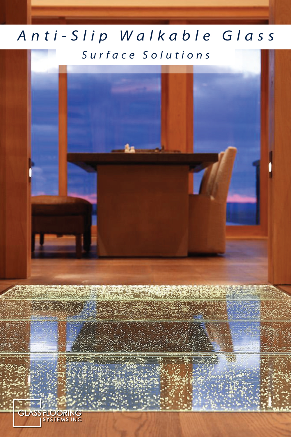 Anti-Slip Walkable Glass Surface Solutions - Glass Flooring Systems Inc.